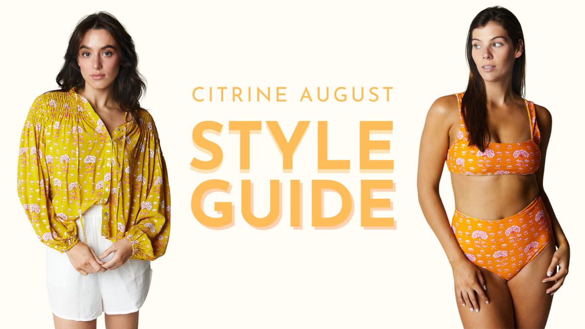 August Style Guide – Citrine Swim