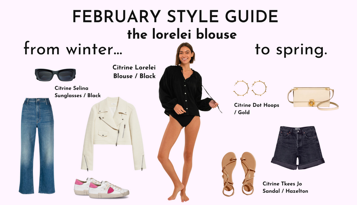 February Style Guide – Citrine Swim