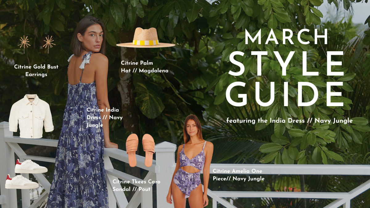 March Style Guide – Citrine Swim