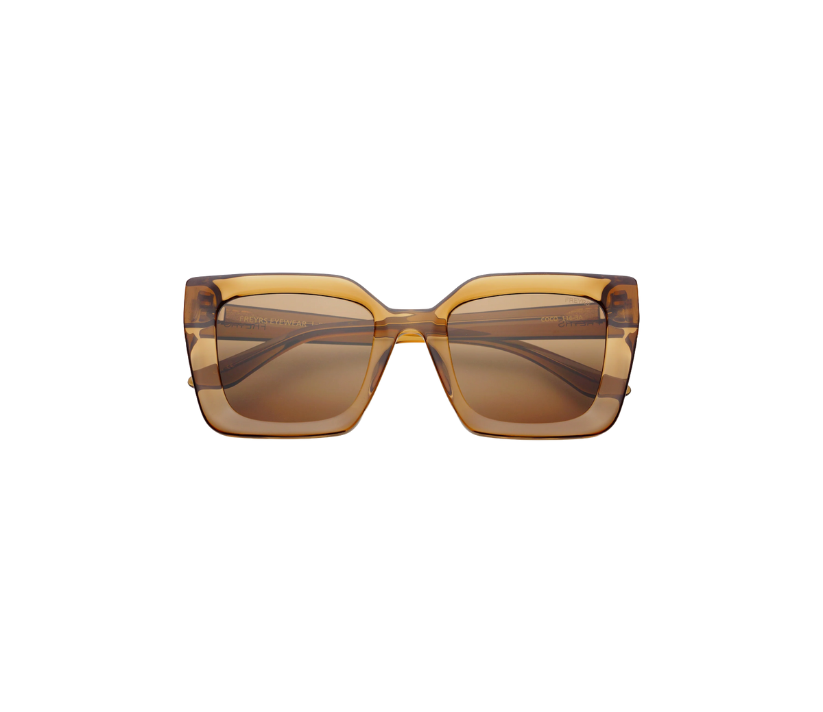 Coco Sunglasses // Brown – Citrine Swim